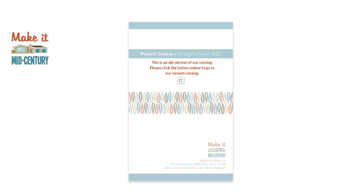 Catalog - Spring 2020